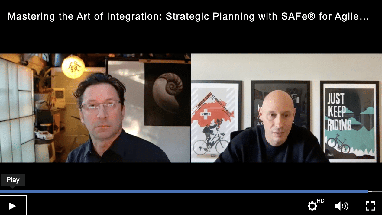 Webinar Recording Mastering The Art Of Integration Strategic Planning And Aop With Safe® For